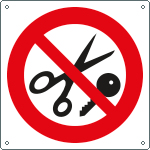 Cartelli Segnalatori | 1331K - Cartello divieto entrare con ogg ...