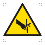 Cartelli Segnalatori | 49695M - Cartello alluminio pericolo tranciatura ...