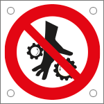 Cartelli Segnalatori | 49758M - Cartello alluminio divieto inserire ...