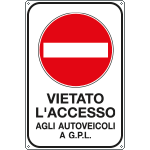 Cartelli Segnalatori | FL5614Y - Cartello STRADA PRIVATA vietato ACCESSO