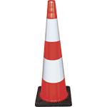 Cartelli Segnalatori | CORV42 - base nera zavorrabile x coni CORV46 ...