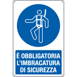 Cartelli Segnalatori | E1907X - Cartello obbligo cintura di sicurezza ...