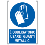 Cartelli Segnalatori | E1904X - Cartello obbligo e'obbligatorio usare i ...