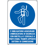 Cartelli Segnalatori | E1907X - Cartello obbligo cintura di sicurezza ...