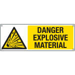 Cartelli Segnalatori | EYE1715K - sign hazard "DANGER EXPLOSIVE ...