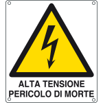 Cartelli Segnalatori | RFITEC/010 - cartello monitore per sostegni ad ...