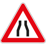 Cartelli Segnalatori | FAR160017 - Triangolo rifrangente NF 17 ...